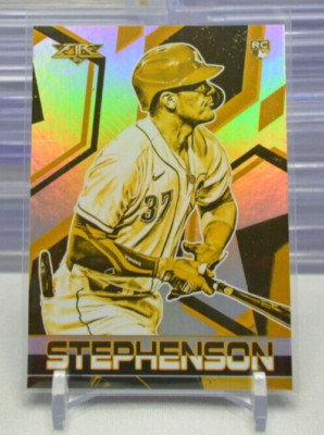 Tyler Stephenson 2021 Topps Fire Gold Minted #18 4-C | eBay
