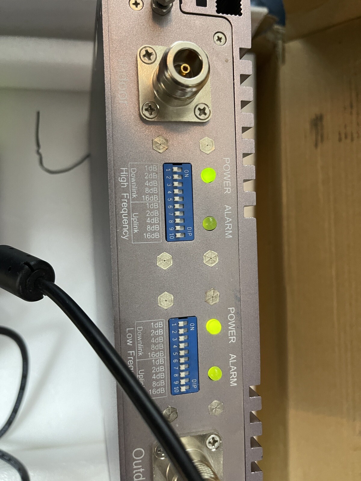 JDTeck Signal BOOSTER Model JD60-7-819 Indoor Outdoor W/Power Supply JD ...