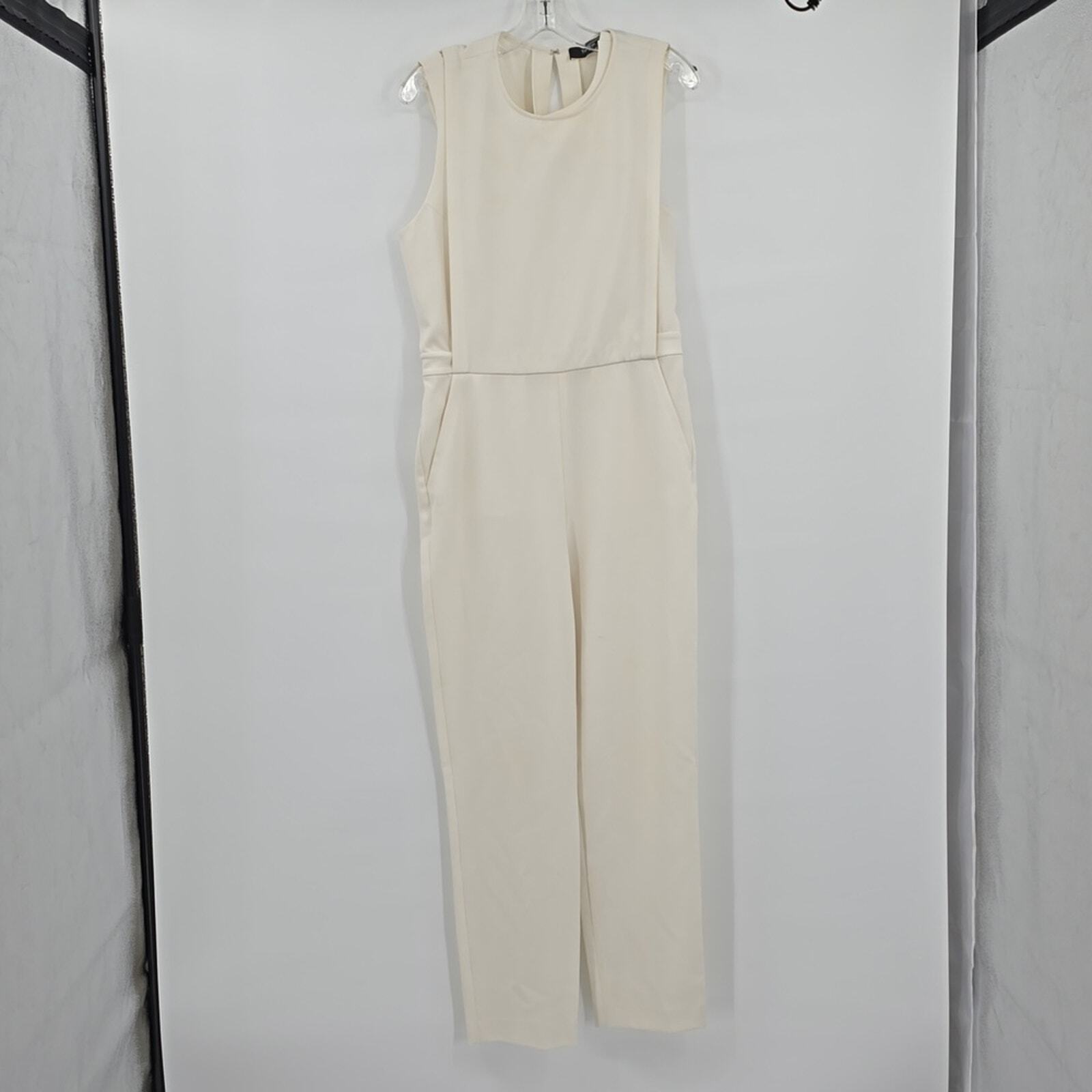 Theory Remaline Structured Sleeveless Admiral Crepe J… - Gem