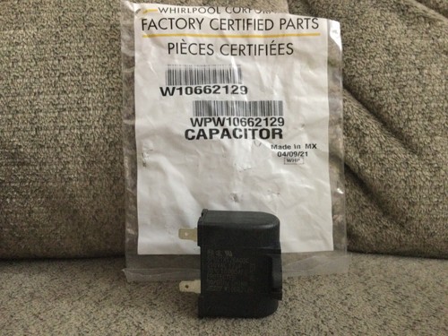 Whirlpool WPW10662129 Genuine OEM Run Capacitor 12mfd 210vac W10662129 ...