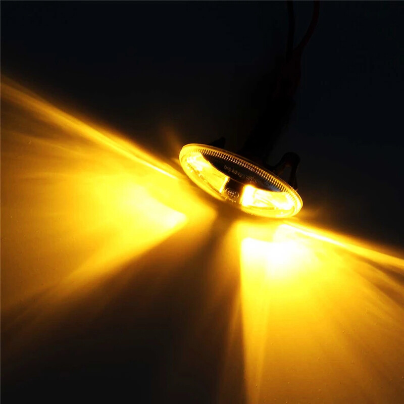 2Pcs Car Turn Light Side Lights for C2 Elysee 307 206 Z7J72976 ...