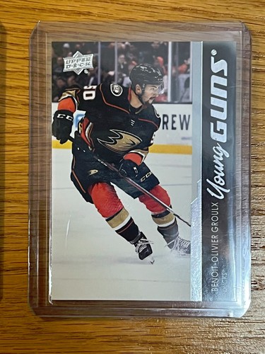 2021-22 Upper Deck Series 2 Benoit-Oliver Groulx Young Guns Rookie RC ...