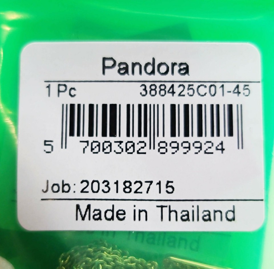 NEW PANDORA Rose 14k Gold Plated Sparkling Heart Collier Necklace ...