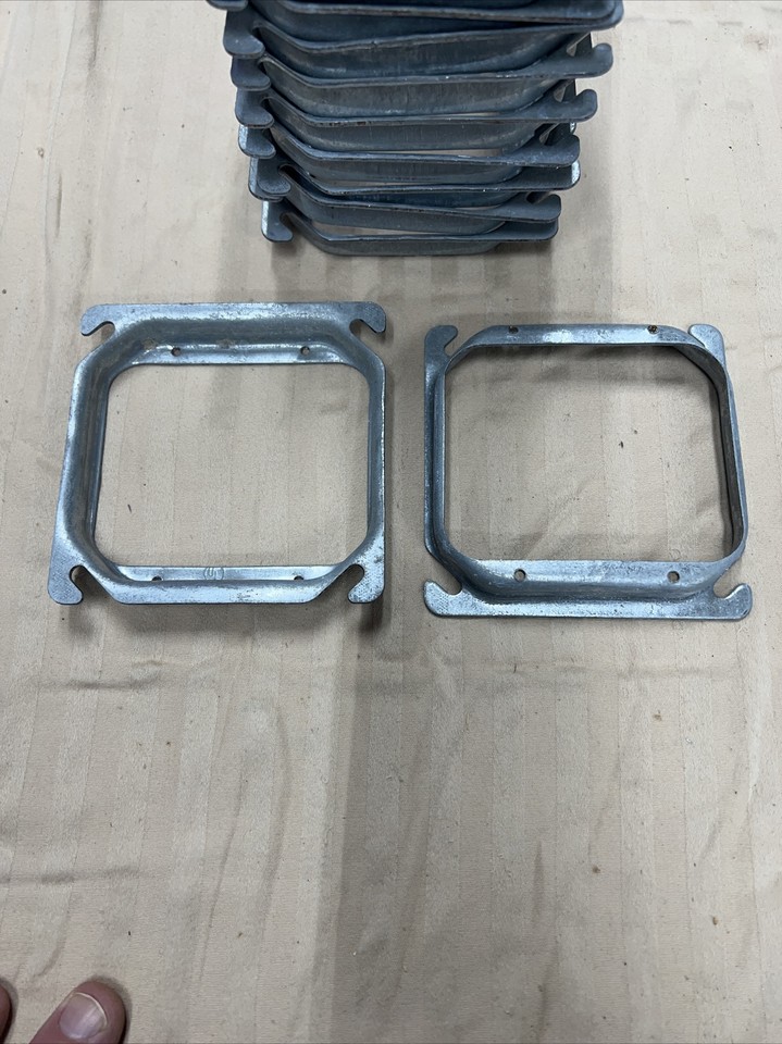 Lot Of 13 Steel City metal box cover 5/8” raised. P9 | eBay