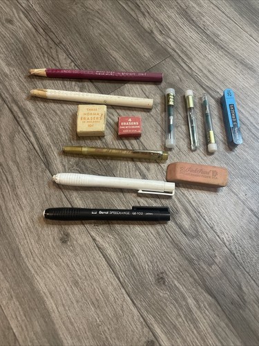 Vintage Eraser Lot Mechanical Pencil And Typewriter Erasers | eBay