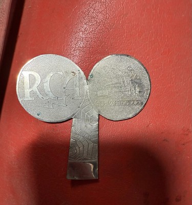 Vintage RCA logo Metal Emblem | eBay
