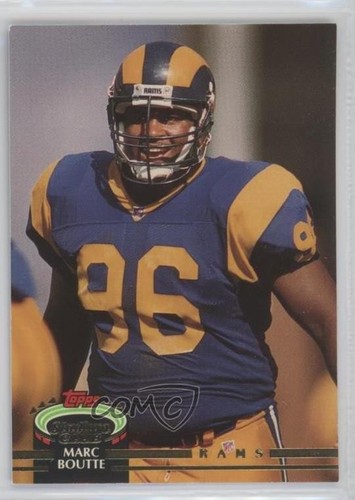 1992 Topps Stadium Club Marc Boutte #690 Rookie RC | eBay