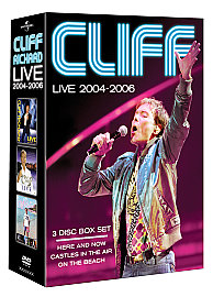 Cliff Richard: The Live Collection DVD (2007) Cliff Richard Boxset ...