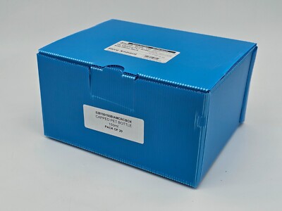 Pfizer 150 ml capped PET amber with 28 mm neck 14350900 Pack of 20 | eBay