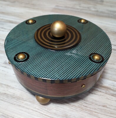 Genuine Rokoko box '95 Handmade Collectable Round Decorative Box. | eBay