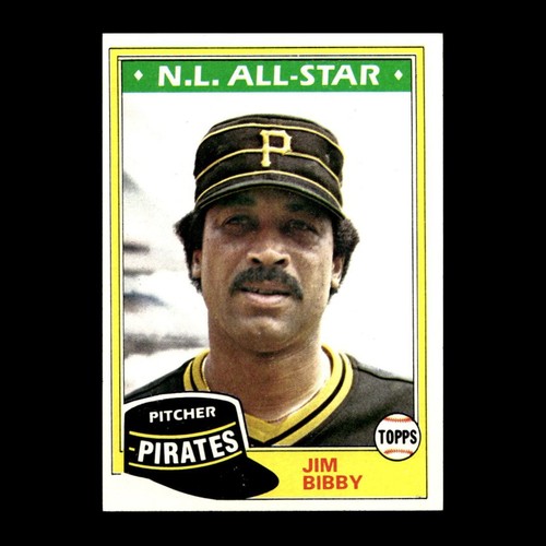 Jim Bibby 1981 Topps Pittsburgh Pirates #430 Nice! 3 | eBay