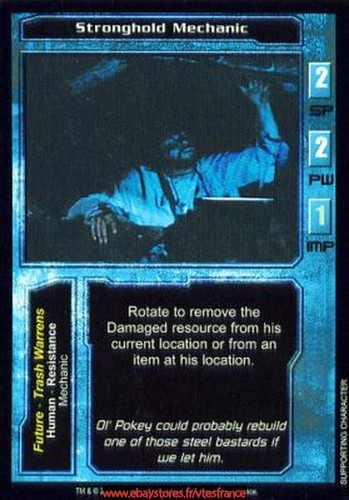 Stronghold Mechanic - Base Set Terminator TCG | eBay