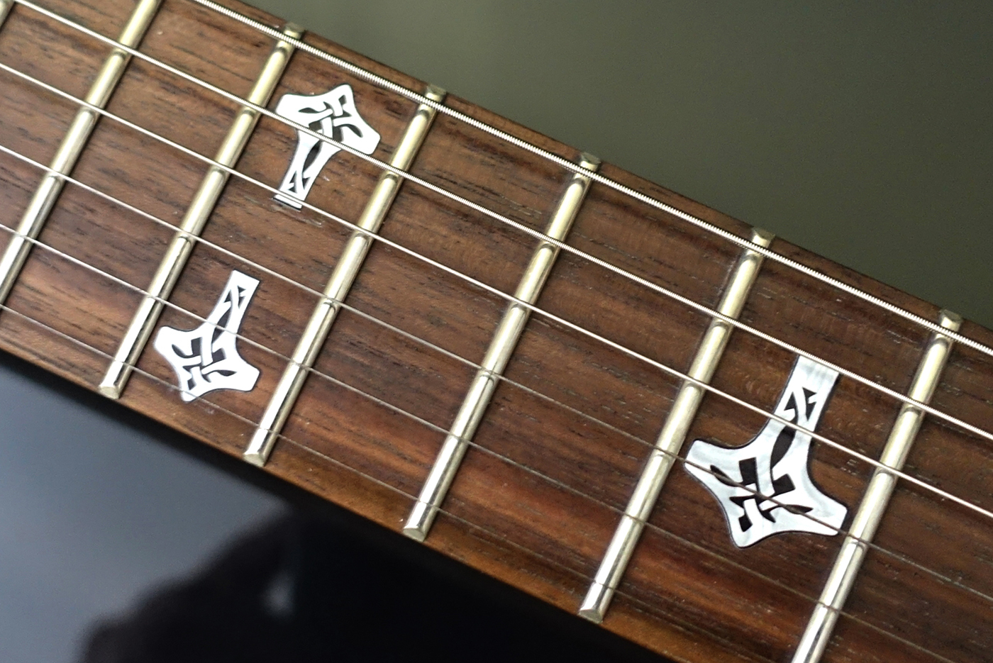 Hammer of Thor MJOLNIR Norse Mythology MOP Inlay Stickers for BASS ...