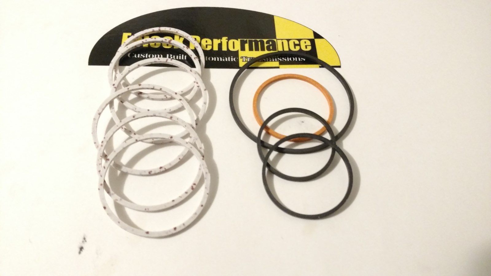 TH400 Teflon Ring Kit Full Kit - 10 Solid Rings - Race & Heavy Duty ...