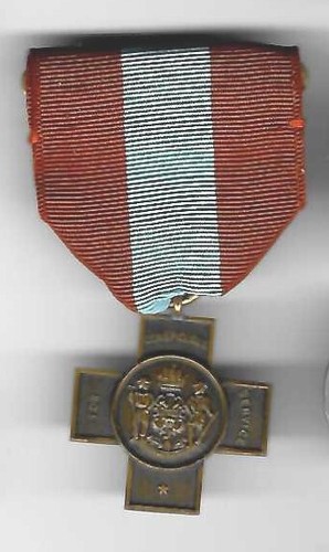 Original Delaware National Guard Cross for CONSPICUOUS Service Maker ...