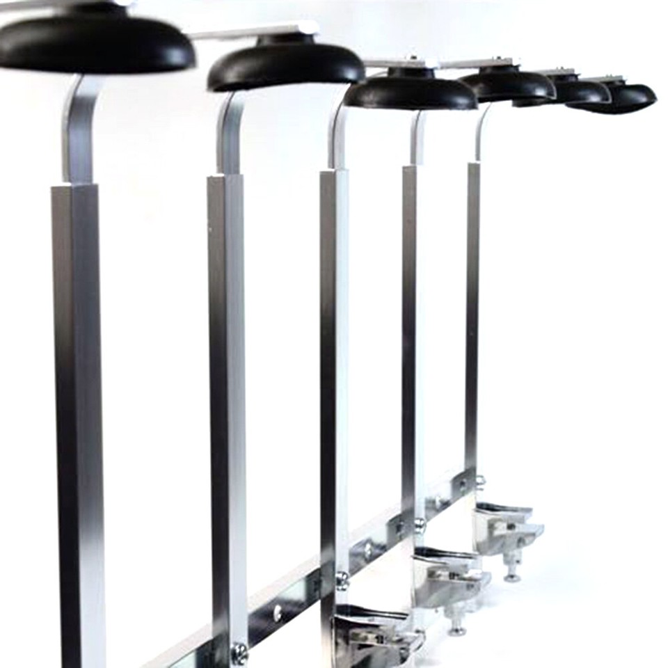 6 Bottle Wall Mount Wine Liquor Dispenser Beer Alcohol Stand Rack Bar ...