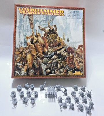 Warhammer Fantasy Dwarf Battalion Boxed Set 2005 - Complete Partially ...