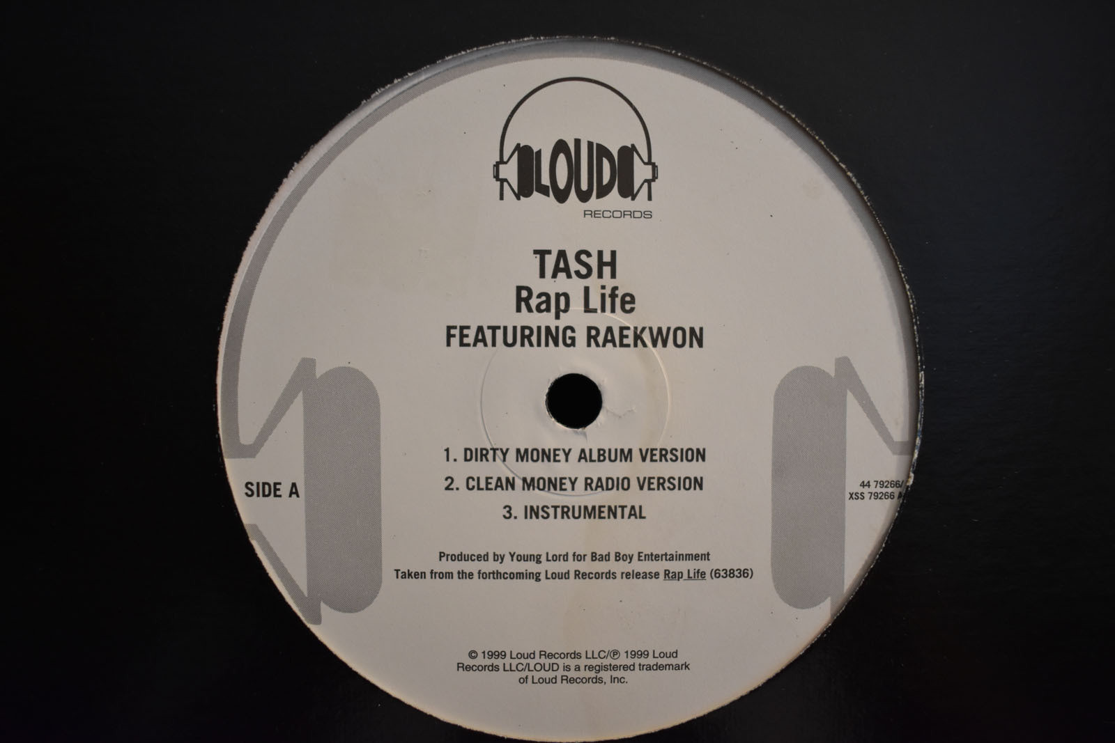 TASH + RAEKWON - RAP LIFE (12") 1999!!! RARE!!! YOUNG LORD ...