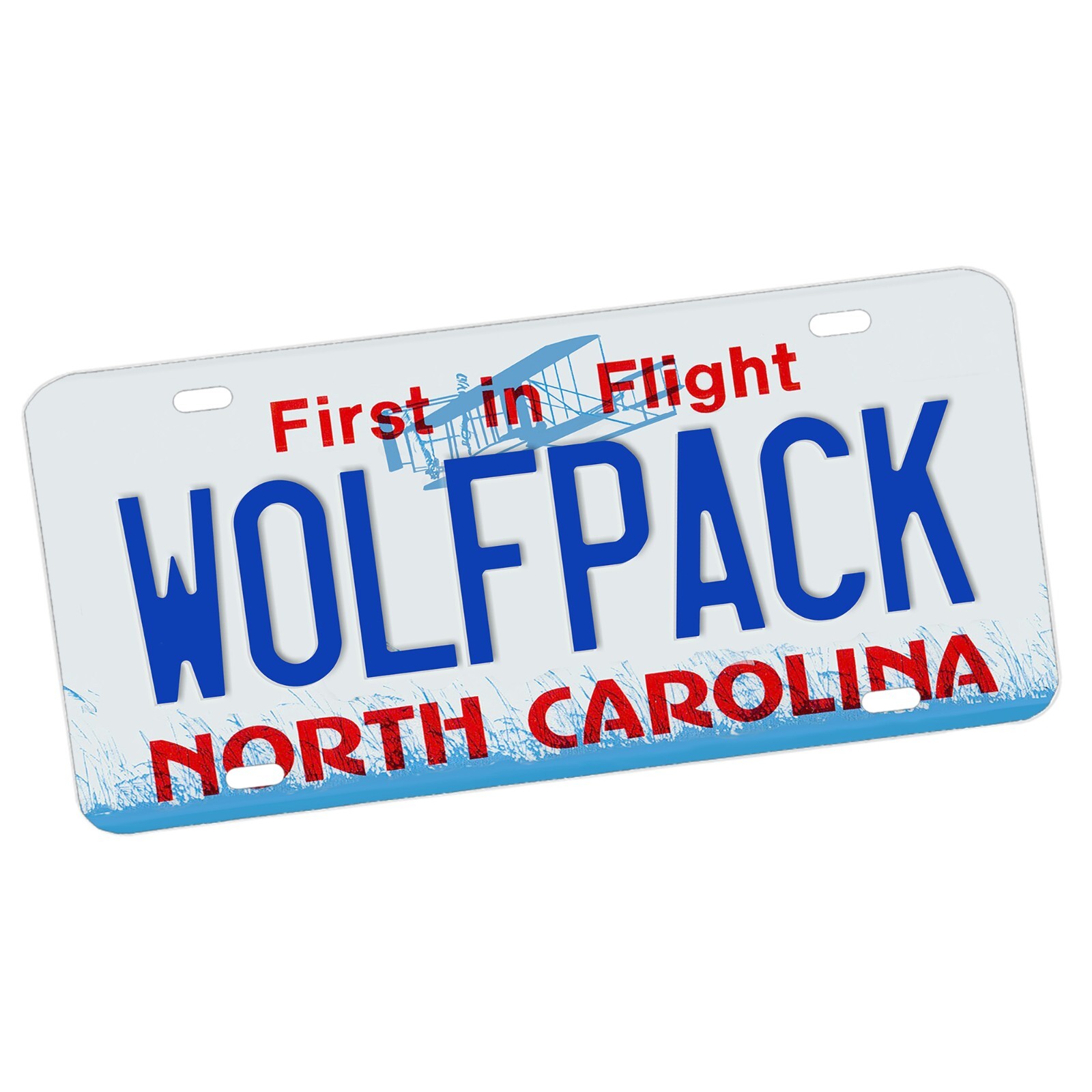 North Carolina Sport Teams Mascot Names Design Aluminum License Plate ...