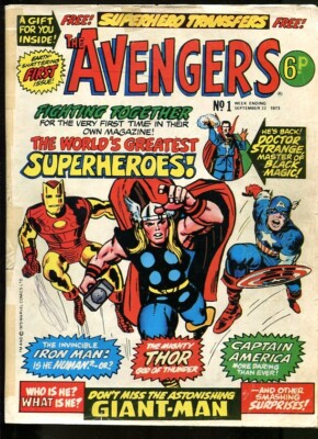 Avengers--#1--1973--COMIC BOOK--Marvel--VG | eBay