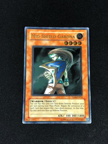 YUGIOH MID SHIELD GARDNA TLM-EN024 ULTIMATE PLAY/EDGEWARE | eBay
