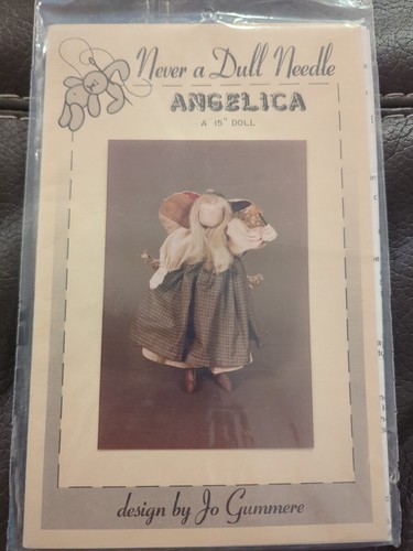 Angelica Primitive 15" Angel Doll Craft Sewing Pattern by Never A Dull ...