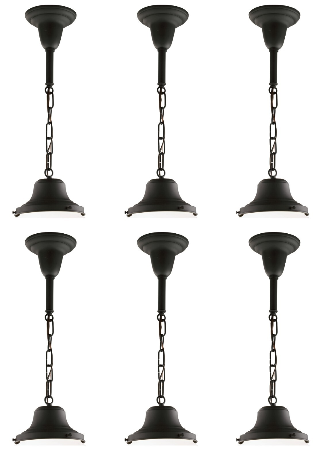 NEW SET OF 6 Rejuvenation Baldwin Chain Pendant Light Fixture ...
