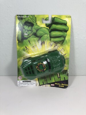 Marvel Hulk Green Plastic Pull Back Car Rand 2008 T55 | eBay