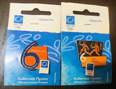 Athens 2004 Pins 6 Years From The Resumption of the Olympic Games ...