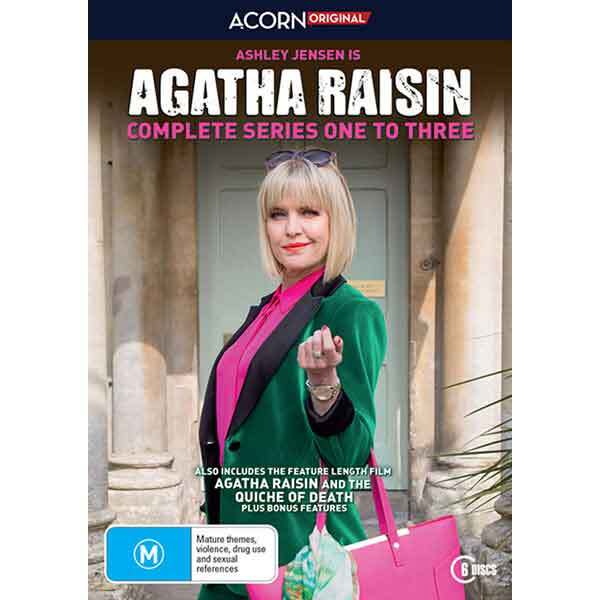 Agatha Raisin Series 1 - 3 DVD NEW (Region 4 Australia) 9349055004252 ...