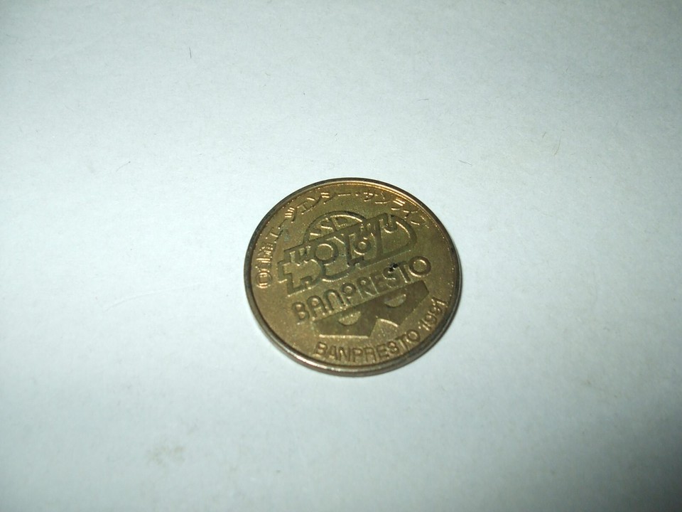 SD Gundam Dai shogun 90's Vintage Arcade Medal Coin token BANPRESTO ...