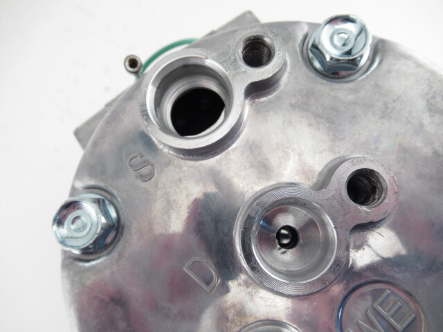 SD7H13 TYPE SANDEN A/C COMPRESSOR FITS LINK-BELT CASE KOBELCO KHR3241 ...