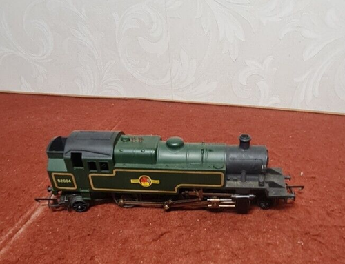 Tri ang Hornby R59 BR GREEN 2-6-2 TANK LOCO 82004 | eBay UK