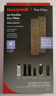 Honeywell Air Purifier Pre-Filters Replacement Model HRF-K2 90271000786 ...