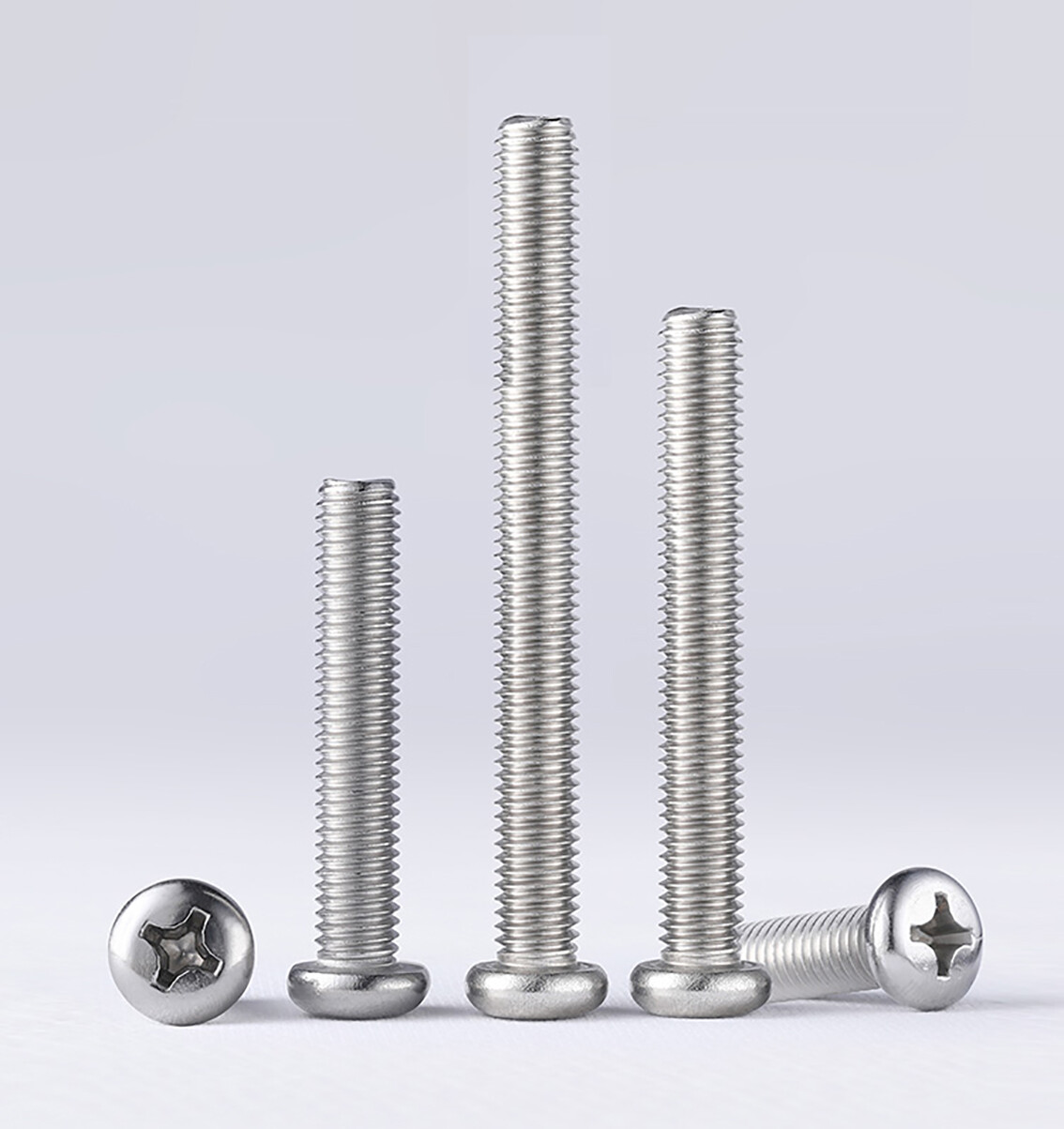 M6 M8 Phillips Round Pan Head Machine Screws 304 A2 Stainless Steel ...