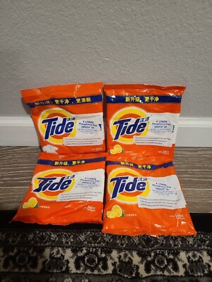 Tide Powder Detergent, Original Scent, Bag of 240 G/8.47 Oz. (Case of 4 ...