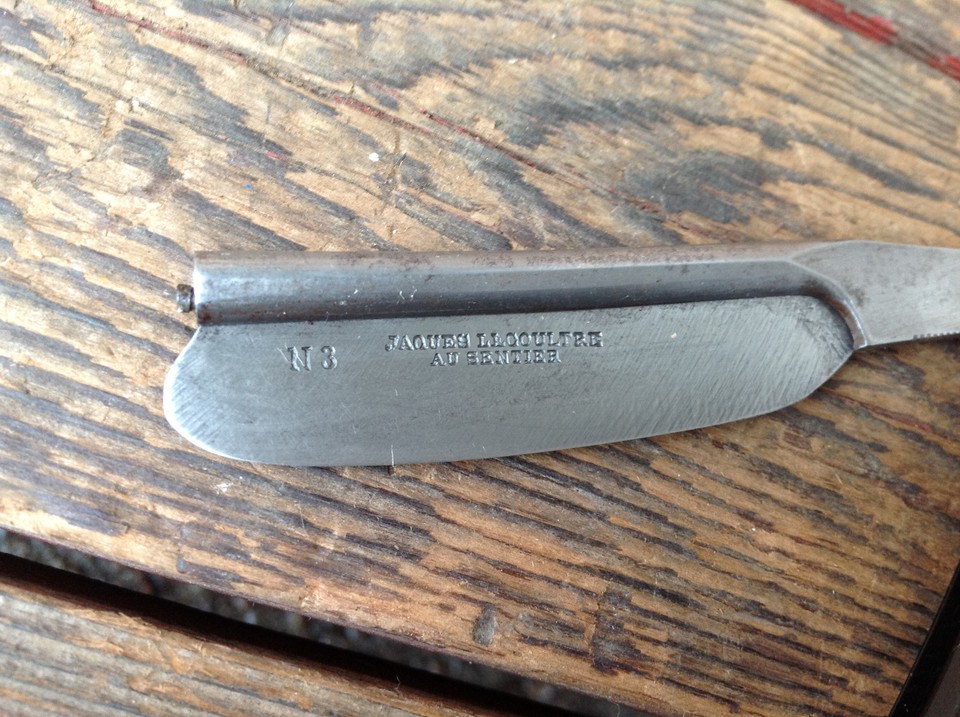 Late 1800's Jaques Lecoultre AU Sentier N3 Straight Razor | eBay