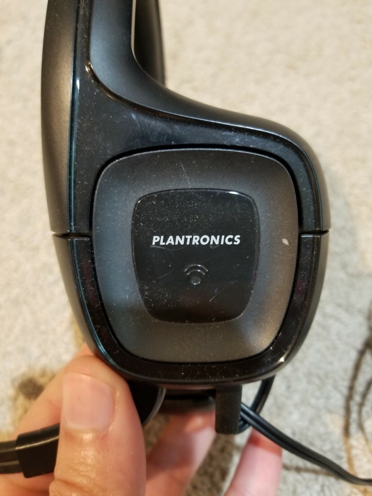 Plantronics Black Headset Headphones A355 Wired | eBay