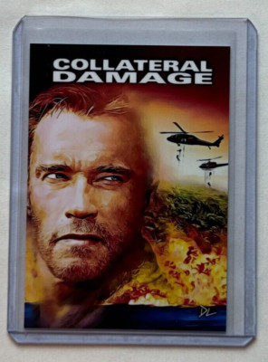 Collateral Damage Limited Edition Signed Arnold Schwarzenegger Trading Card 1/10 | eBay