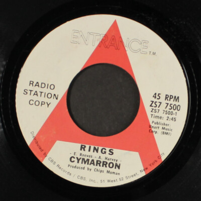 CYMARRON: rings / like children ENTRANCE 7" Single 45 RPM | eBay