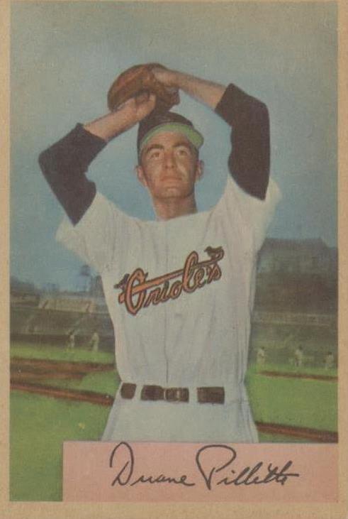 1954 Bowman - Duane Pillette #133 for sale online | eBay