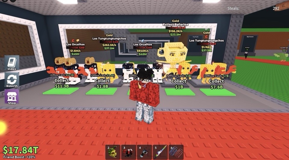 Steal a Brainrot Base Full of Secrets and Good Brainrot Gods 100% zelle ...