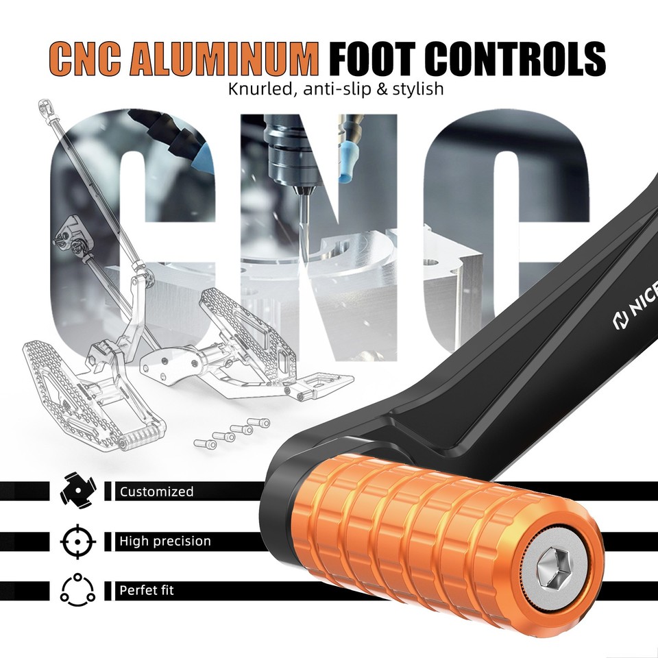 Extended Forward Control Rider Floorboard For Harley Dyna Switchback ...