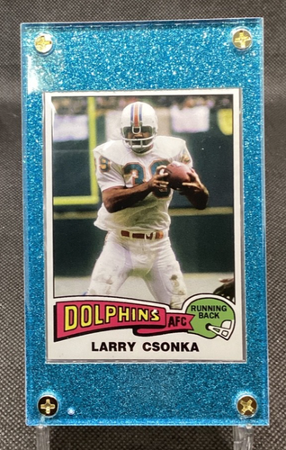 1975 BCC Custom Card Larry Csonka Miami Dolphins | eBay