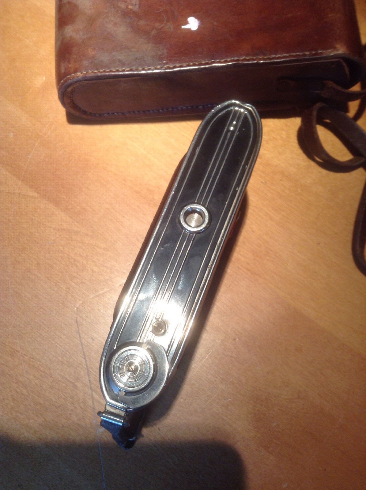 Agfa Billy Compur folding bellows camera w/leather case | eBay