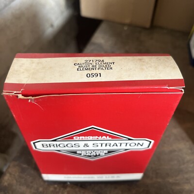 NOS GENUINE OEM BRIGGS & STRATTON 271794 AIR FILTER | eBay