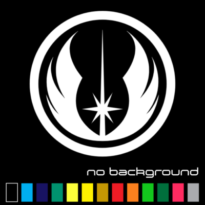 Jedi Order Symbol Logo Vinyl Decal Sticker Bumper Window Wall