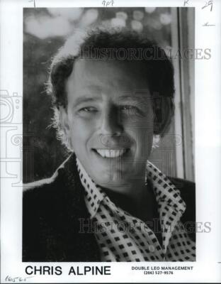 1986 Press Photo Comic Chris Alpine - pip07057 | eBay