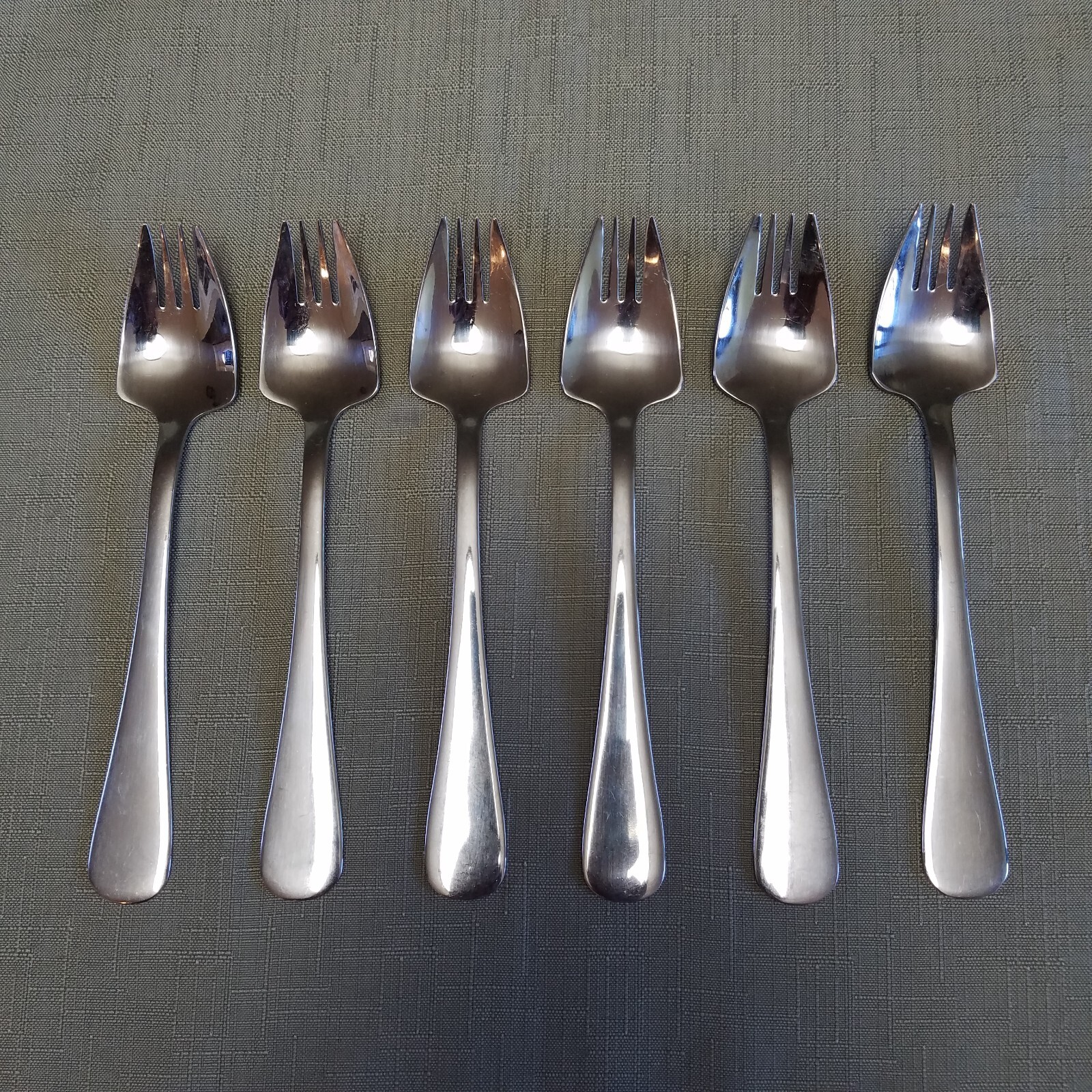 6-Viners- Splayds- Forks By Rogers Stainless Steel Set of 6 | eBay
