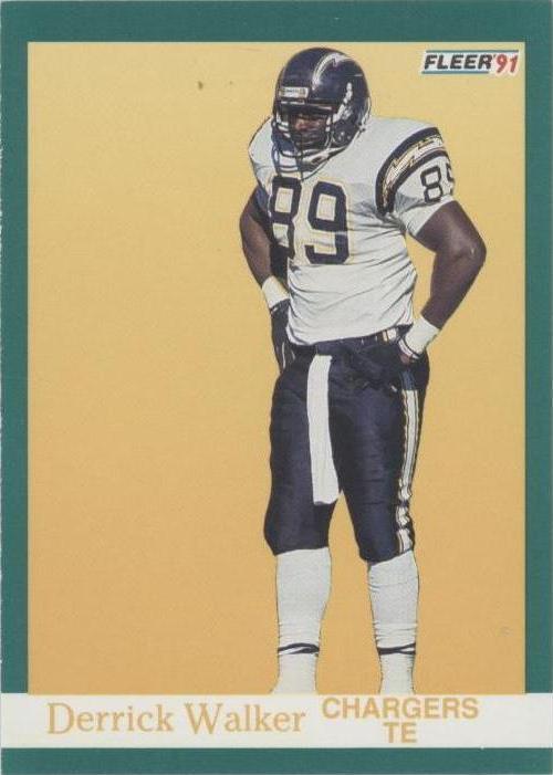 1991 Fleer Derrick Walker #181 for sale | eBay